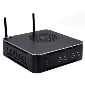 Mini Gaming PC, Windows 11 Pro Mini Computers, Core i7-11700 64 GB DDR4+1TB NVMe SSD+2TB HDD Mini Desktop Computer 4*USB3.0 4*USB2.0 Support WiFi6 BT 5.2 Business, Home, School Small Computer PC