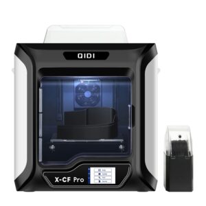 r qidi technology x-cf pro 3d printers industrial grade,specially developed for printing carbon fiber&nylon with qidi fast slicer, automatic leveling,large build volume 11.8x9.8x11.8 inch