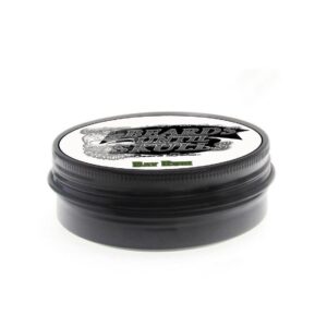 beards until skulls beard balm bay rum scent, medium hold