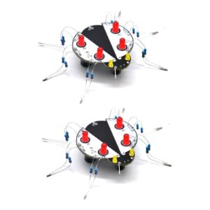 gikfun ladybug electronic soldering practice diy adults stem practice science project gk1021