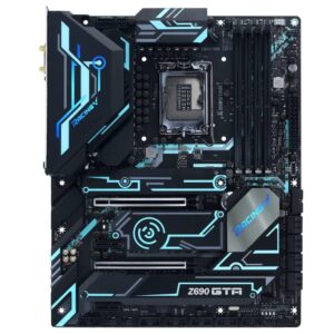 Biostar Z690GTA Racing 12th Gen Intel LGA1700 Intel Z690 Chipset Supports PCIe 5.0 ATX Gaming Motherboard