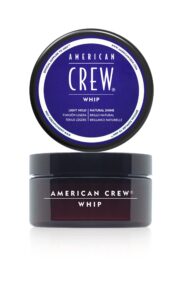 american crew men's whip styling cream (old version), like hair gel with light hold with natural shine, 3 oz (pack of 1)