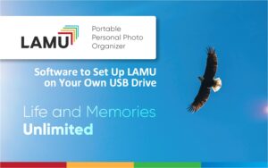 lamu photo organizer software to setup your own computer or usb drive of any storage size.