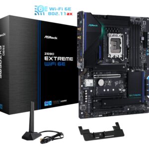 ASROCK Z690 Extreme WiFi 6E Socket LGA1700/ Intel Z690/ DDR4/ SATA3&USB3.2/ M.2/ WiFi/ATX Motherboard