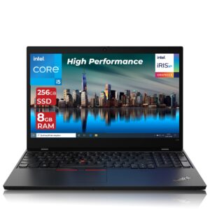 lenovo thinkpad l15 gen 2 - core i5 1135g7 (quad-core) - 15.6" fhd business laptop computer - 8 gb ddr4 ram - 256 gb ssd - windows 10 - wi-fi 6 - 720p webcam with one extra year warranty