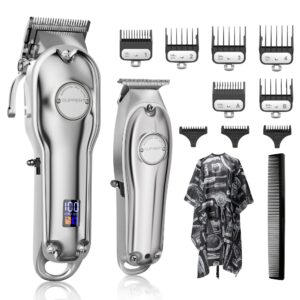 SUPRENT Professional Hair Clippers and Nose Hair Trimmer for Men