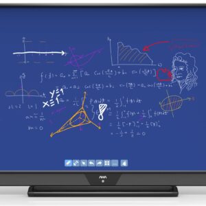 Polyboard AHA Ultra_8255 Ultra Slim IR Interactive Flat Panel Display 4K UHD Smart Board(75 and 86 inches Available) Black 55inch_ULTRA-8255