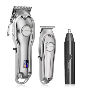 suprent professional hair clippers and nose hair trimmer for men