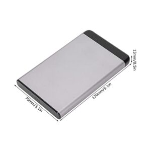 Crazy Sales External Hard Drive, USB 3.0 and USB 2.0 Metal Design External SSD Portable for All in One Computers for Notebooks for Desktop Computers(#1)