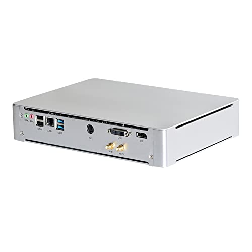 HUNSN Mini PC, Mining P-Disk Dedicated Small Server, Intel XEON D-1581, BM29, NVIDIA Quadro K620 2G Graphic, DVI, DP, LAN, Barebone, NO RAM, NO Storage, NO System