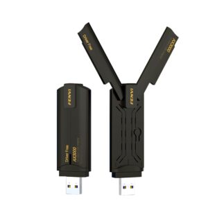 fenvi ax3000 wifi 6e usb 3.0 network adapter driver free wireless usb gigabit gaming wifi card with 2.4g,574mbps,5g,2400mbps,6g,2400mbps wifi 6e usb dongles support windows 11/10 not for linux