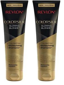 revlon colorsilk care shampoo, blonde, 8.45 fluid ounce (pack of 2)