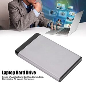 Crazy Sales External Hard Drive, USB 3.0 and USB 2.0 Metal Design External SSD Portable for All in One Computers for Notebooks for Desktop Computers(#1)