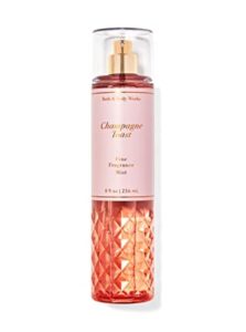 bath and body works champagne toast fine fragrance mist - pack of 2 ( full size mist 8fl oz / 236 ml )