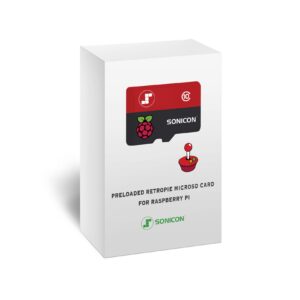 Sonicon Preloaded RetroPie Batocera Emulator MicroSD Card w/DC/PS1/Sega/Atari/Arcade for Raspberry Pi, Plug Play (64GB, for Raspberry Pi 4/4b+/400)