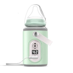 cozytots portable bottle warmer travel for baby bottle warmer for breastmilk in car heaters drink warm milk thermostat bag