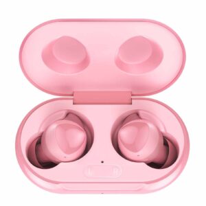 urbanx street buds plus for samsung galaxys tab a7 lite - true wireless earbuds w/hands free controls (wireless charging case included) - pink