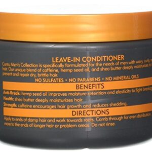 Cantu Shea Butter Men's Collection Leave in Conditioner, 13 oz. (Pack of 2)