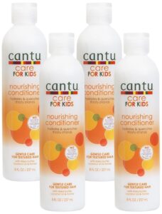 cantu care for kids nourishing conditioner, 8 fl oz (pack of 4)