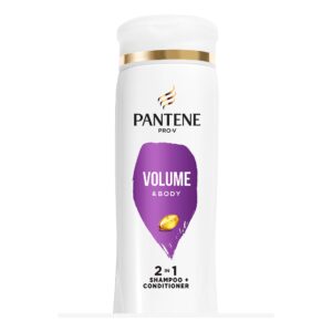 pantene pro-v volume & body 2in1 shampoo + conditioner, 12.0oz