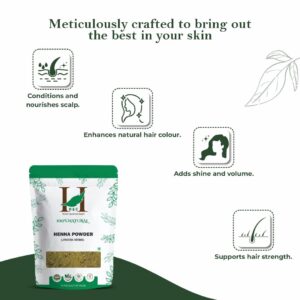 100% Natural Triple Sifted Organically Cultivated Henna Powder (Lawsonia Inermis) for Hair - Bulk Pack, 2.20 LB (1 KG) - No PPD, Chemicals or Parabens