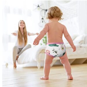 Yufanlili 8 Pack Potty Training Underwear,Toddler Absorbent Training Pants,Toddlers Pee Training Diaper Underwear 2T-3T