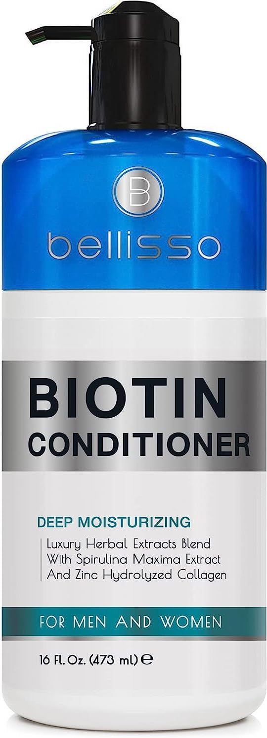 BELLISSO Biotin Shampoo and Conditioner Set and Biotin Conditioner