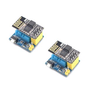 esp8266 esp-01s dht11 temperature and humidity wifi node module, with esp-01s wireless module, pack of 2