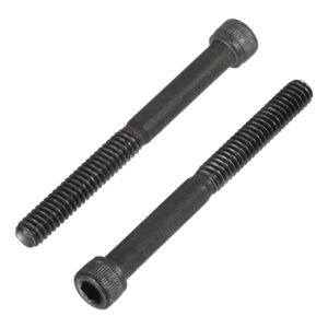 uxcell 1/4-20x2-1/2" hex socket head cap screw bolts 12.9 grade alloy steel 12pcs