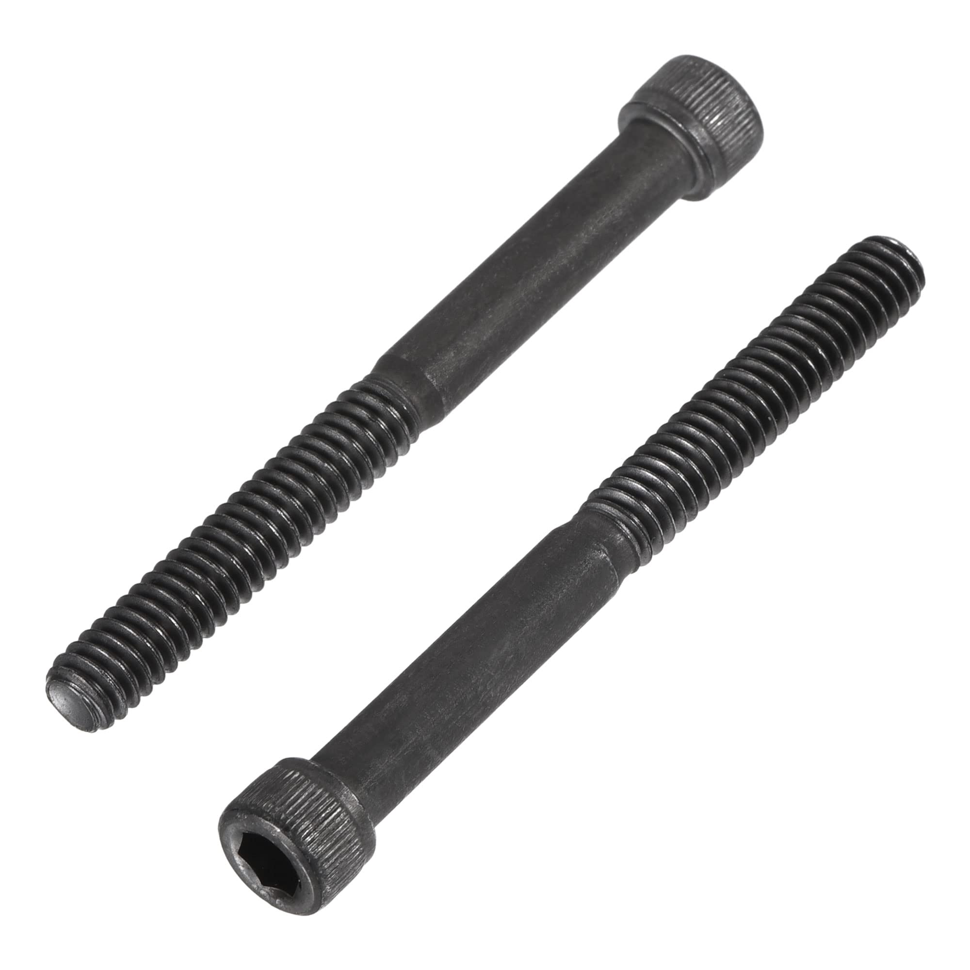 uxcell 1/4-20x2-1/2" Hex Socket Head Cap Screw Bolts 12.9 Grade Alloy Steel 12pcs