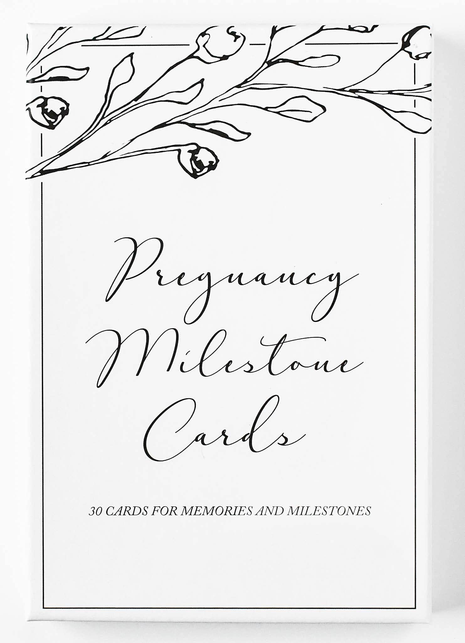 Pregnancy Gift Bundle for Expecting Moms: Pregnancy Prayer Cards + Pregnancy Milestone Cards | Pregnancy Announcement