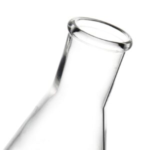 Autoark Glass 1000 ml Heavy Wall Narrow Mouth Erlenmeyer Flasks with Heavy Duty Rim,1-Pack,AIS-016