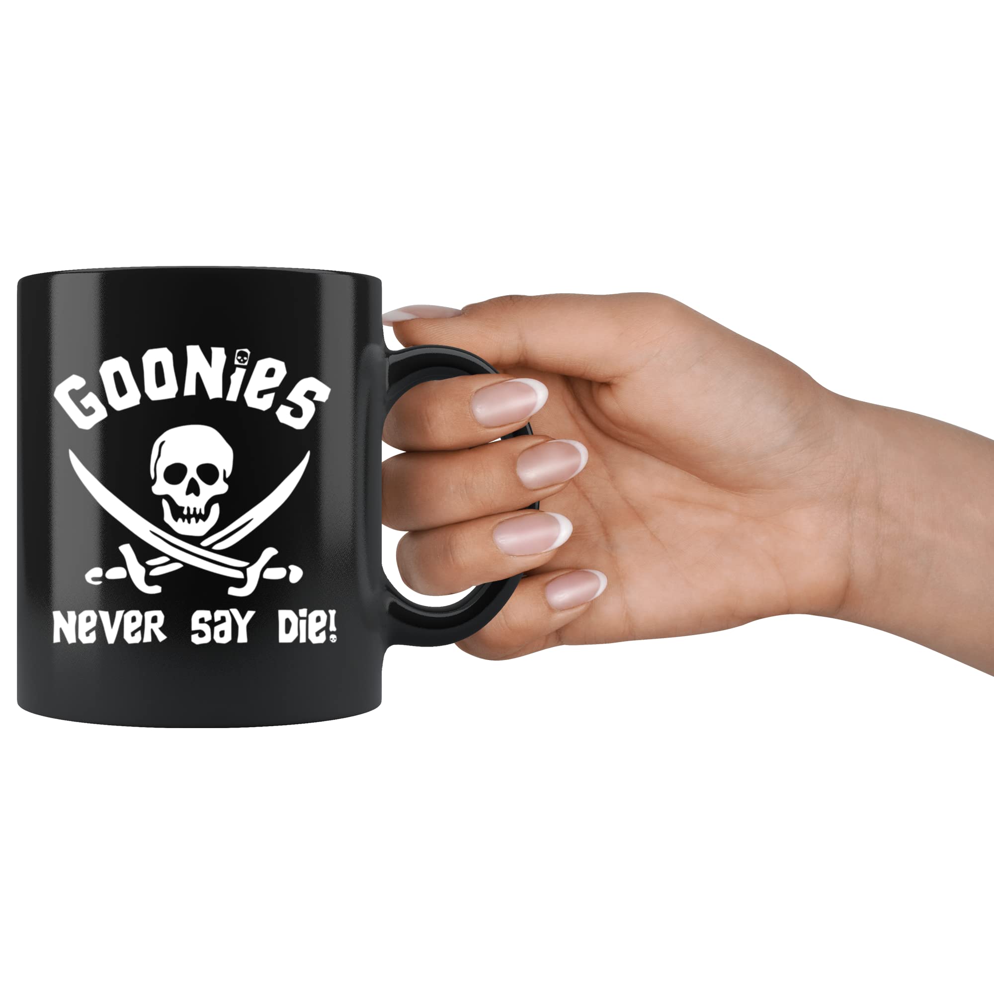 Absurd Ink Goonies Never Say Die Mug (Black)