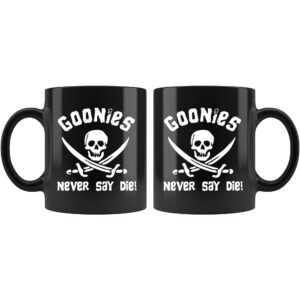 Absurd Ink Goonies Never Say Die Mug (Black)