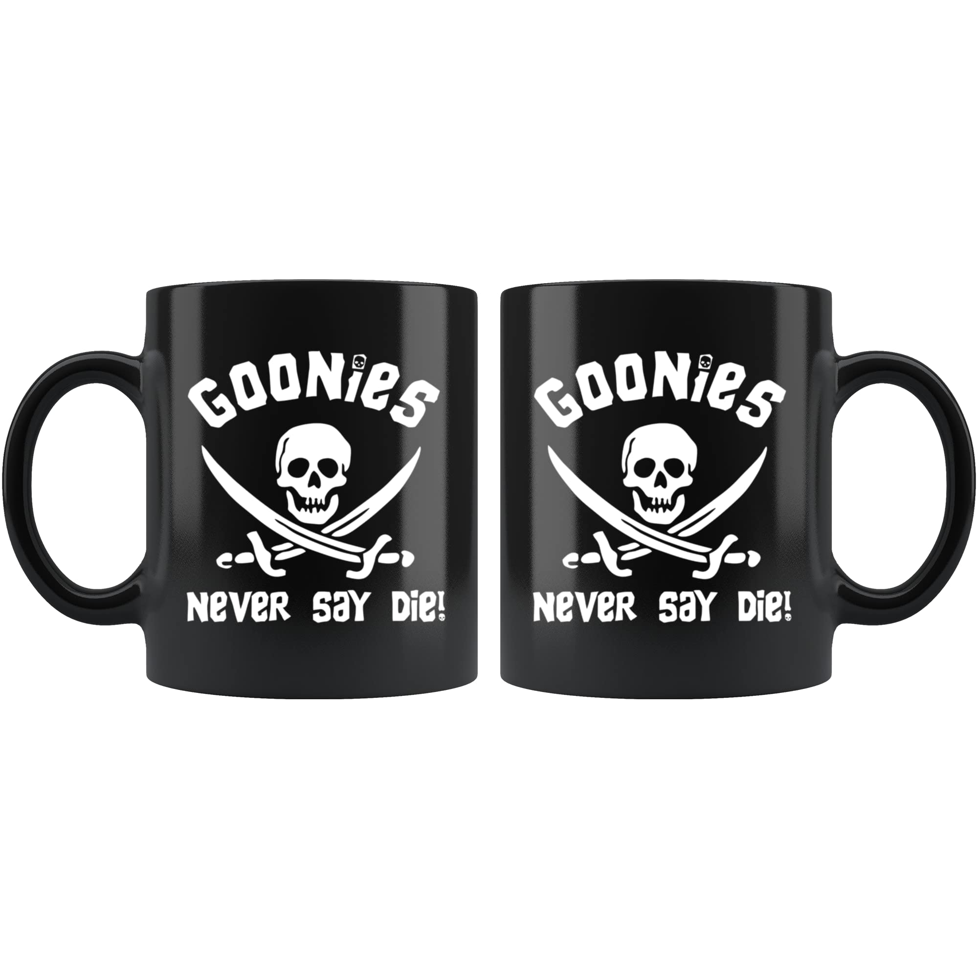 Absurd Ink Goonies Never Say Die Mug (Black)