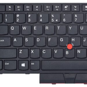 Replacement Keyboard for Lenovo Thinkpad T580 T570 P51S P52S Laptop Without Backlit US Layout P/N: 01HX259 01HX219 SN20P41521