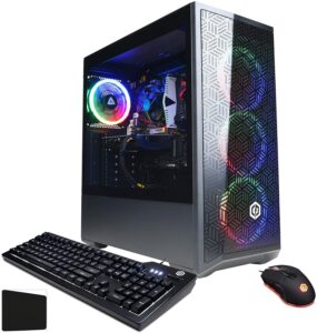 cyberpowerpc gamer xtreme vr gaming pc, intel core i7-13700f 2.1ghz, geforce rtx 4060 8gb, 16gb ddr5, 2tb nvme ssd, wi-fi ready & windows 11 home (gxivr8820a)