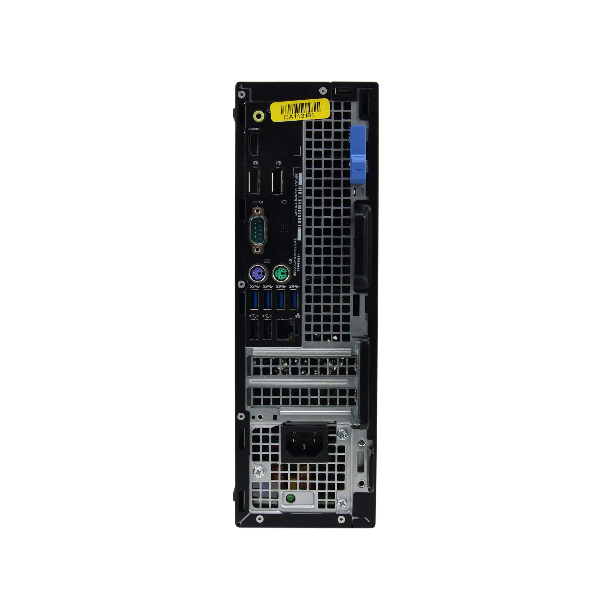 Dell OptiPlex 7050 SFF Core i7-7700 3.6GHz, 32 GB RAM, 512 GB Solid State Drive, Windows 10 Pro 64bit, (Renewed)