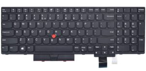 replacement keyboard for lenovo thinkpad t580 t570 p51s p52s laptop without backlit us layout p/n: 01hx259 01hx219 sn20p41521