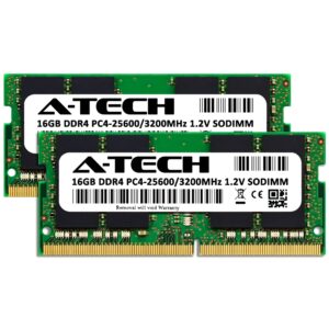 A-Tech 32GB Kit (2x16GB) RAM for Acer Nitro 5 AN515-45 Gaming Laptop | DDR4 3200MHz SODIMM PC4-25600 (PC4-3200AA) Memory Upgrade Modules