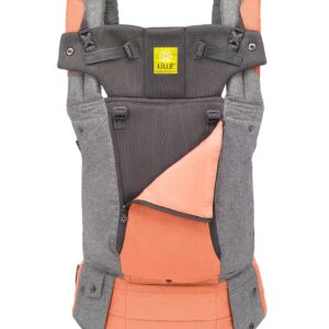 LÍLLÉbaby Complete All Seasons Six-Position 360° Ergonomic Baby and Child Carrier (Cool Coral)