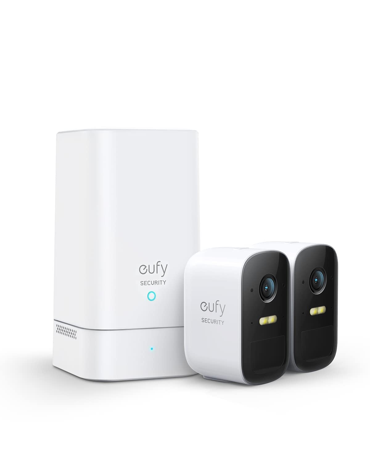 eufy Security eufyCam 2C 2-Cam Kit & Backup Battery Bundle, Wireless Home Security System, 180-Day Battery Life, Continuous Power Supply, HomeKit Compatibility, 1080p HD, Night Vision, No Monthly Fee,