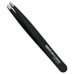 Gentlehomme Tweezer for Men's Eyebrows & Beard - Professional Stainless Steel - Precise for Facial Hair & Eyebrows