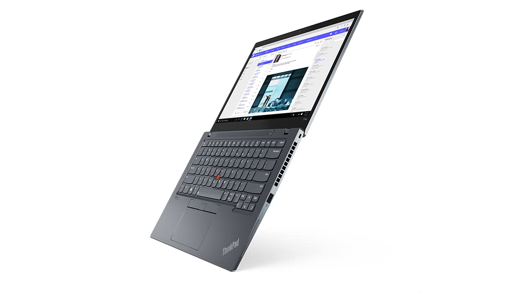 Lenovo T14S Gen 2 Business Laptop: Ryzen 5 Pro 5650U, 256GB SSD, 8GB RAM, 14 Full HD IPS Display, Backlit Keyboard, Windows Black 14-14.99 inches