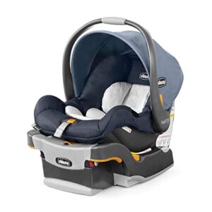 chicco keyfit 30 infant car seat and base - for 4-30 lb infants, includes head/body support, compatible with chicco strollers