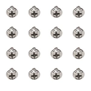 osaladi computer supply 100 pcs computer power supply screw computer accessory accessories computer part screw for pci slot chassis hot dip galvanized various screw computer case fastener