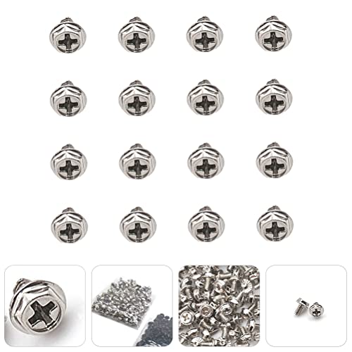 OSALADI Computer Supply 100 PCS Computer Power Supply Screw Computer Accessory Accessories Computer Part Screw for PCI Slot Chassis hot dip Galvanized Various Screw Computer Case Fastener