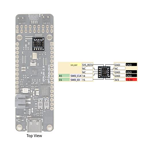 SparkFun QuickLogic Thing Plus EOS S3 - Small Feather Form Factor System Low-Power Machine Learning Device Powered by eFPGA-Enabled Arm Cortex M4F MCU FPGA Microcontroller, Black