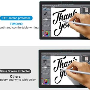 TiMOVO 2-Pack Feel-Paper Screen Protector for Microsoft Surface Pro 11/10 13 Inch 2024 / Surface Pro 9 / Surface Pro 8 / Surface Pro X, Anti-Glare Anti-Scratch PET Film, Surface Pen Support - Matte