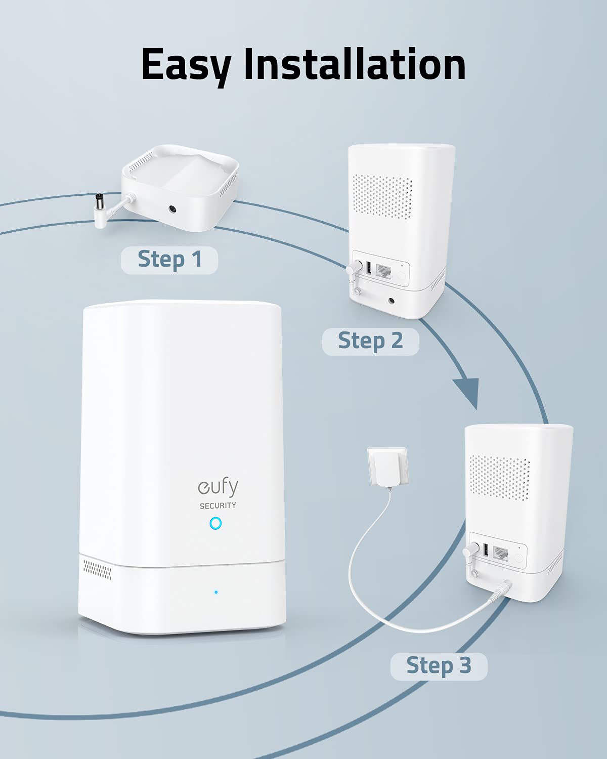 eufy Security eufyCam 2C 2-Cam Kit & Backup Battery Bundle, Wireless Home Security System, 180-Day Battery Life, Continuous Power Supply, HomeKit Compatibility, 1080p HD, Night Vision, No Monthly Fee,